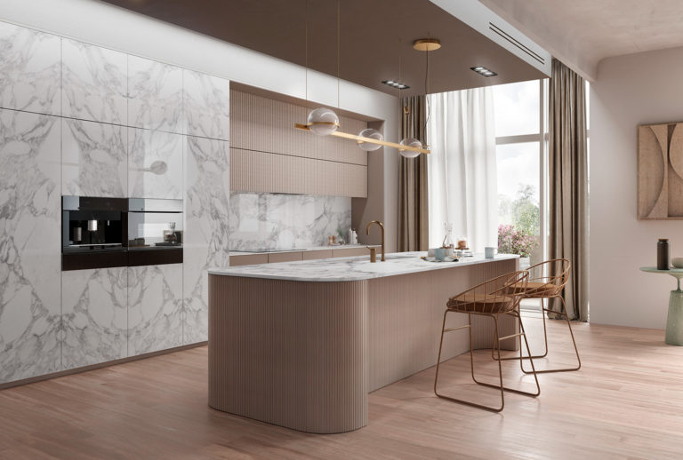 INFINITY_Calacatta Magnifico Porcelain - Zuccari Stone Suppliers Perth, WA