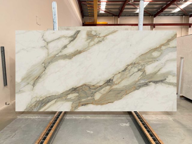 INFINITY _Calacatta Hermitage Porcelain - Zuccari Stone Suppliers Perth, WA